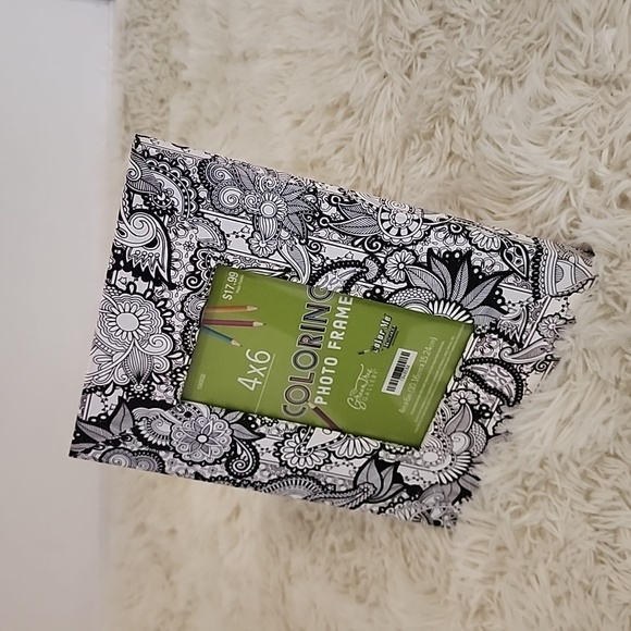 Accents | Coloring Photo Frame 4x6 | Poshmark